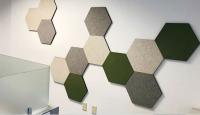 China Office Corridors Polyester Fiber Acoustic Panel Practical Sound Absorption for sale