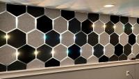 China Office Corridors Polyester Fiber Acoustic Panel Practical Sound Absorption for sale