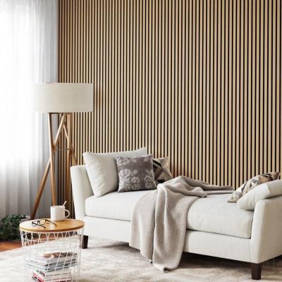 Cina La parete di legno non tossica inodora della stecca, ha riciclato i pannelli decorativi di legno della stecca in vendita