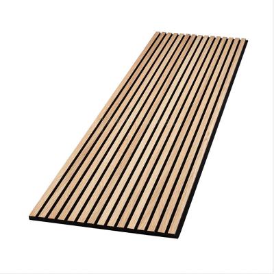 Cina Modern Design Wooden Slat Acoustic Wall Panels Soundproof and Sound Absorbing in vendita