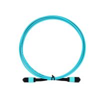 China OM3 Mtp MPO Patch Cord Cable for sale