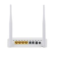 China XPON ONU 4GE 2TEL WiFi Dual Mode Fiber Optical Network Unit 1200Mbps for sale