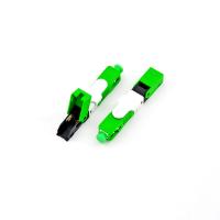China SC Fiber Optic Fast Connector 0.125mm Singlemode Mechanical Splice FTTH for sale