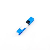 China SC Fiber Optic Fast Connector 0.125mm Singlemode Mechanical Splice FTTH for sale