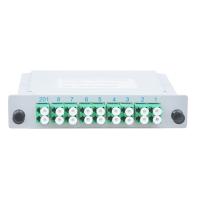 China 2x16 Single Mode PLC Fiber Splitter LGX Module 1260-1650nm Low Insertion Loss for sale