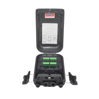 China Anatel FTTH Fiber Termination Box 16 Port IP65 ABS Pole Mountable for sale