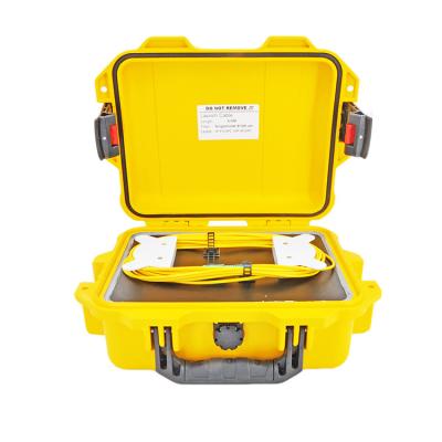 Cina contenitore a fibra ottica FTTX di cavo del lancio del kit di utensili 125um OTDR di 4km in vendita