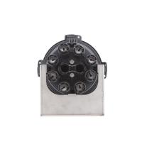 China IP68 Mini Fiber Optic Distribution Box 12 Core Splice Closure Dome Type for sale