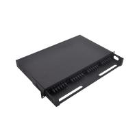 China 1U 19 Inch MPO MTP Patch Panel Cassette Type Rack Mounted Fixed 96 Cores Fiber Optic for sale