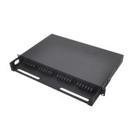 China 1U 19 Inch MPO MTP Patch Panel Cassette Type Rack Mounted Fixed 96 Cores Fiber Optic for sale