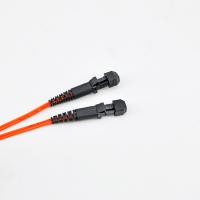 China 62.5/125 Duplex Multimode MTRJ Fiber Patch Cable 2m SC Connector OM2 OFNR for sale
