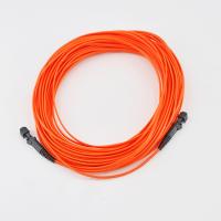 China 62.5/125 Duplex Multimode MTRJ Fiber Patch Cable 2m SC Connector OM2 OFNR for sale