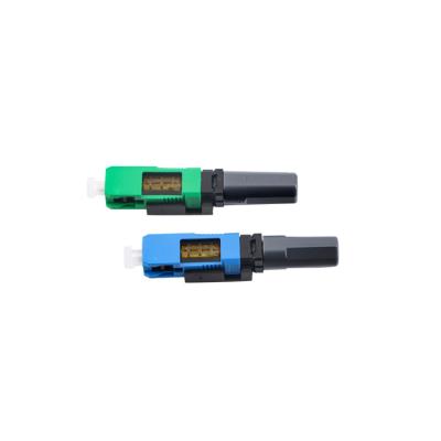 China Azul do verde do SC/UPC SC5203 do conector ótico da fibra do campo de FTTH à venda