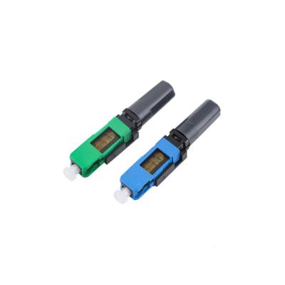 Cina Sc a fibra ottica del connettore del campo di FTTH/UPC SC5203 verde blu in vendita