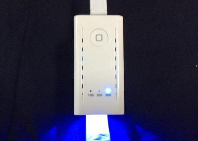 China Lâmpada UV de cura pessoal do prego do diodo emissor de luz do secador 3Watt para 1 dedo com carregador de USB à venda