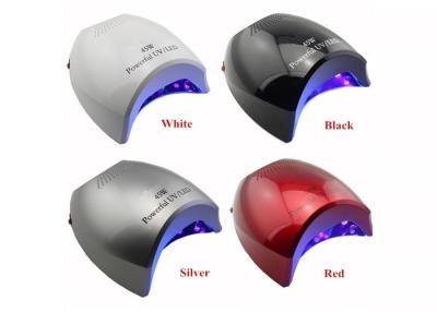 China Passe da lâmpada UV poderosa do prego do diodo emissor de luz da forma 45W do homem o anel-D rápido para a arte do prego à venda