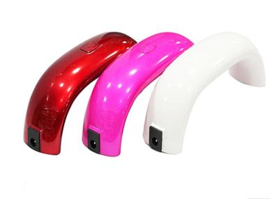 China Embeba fora da tomada UV do Eu do tempo de cura da onda 30s da lâmpada 395nm do prego do diodo emissor de luz do gel 9w do prego com o CE à venda