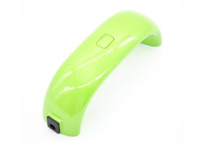 Cina Colori portatili di forma 6 dell'arcobaleno dell'essiccatore dell'unghia della lampada della plastica LED, luce del manicure del gel in vendita