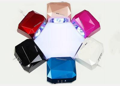 China 110V ~ 220V conduziu a lâmpada UV do prego do diodo emissor de luz da lâmpada do prego com 6 cores para a opção à venda