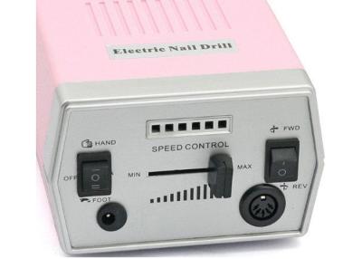 Cina Macchina elettrica di plastica dell'archivio del trapano del chiodo con il pedicure dello strumento del pedale del piede 6 bit in vendita