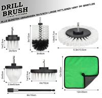 China 7 Pieces Brush Drill Set Cordless Screwdriver PP Material for sale