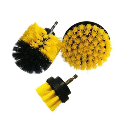Cina Il collegamento della spazzola del trapano ha messo Kit Drill Brush di pulizia con estende il collegamento in vendita