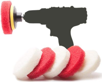 Cina Sfreghi il cuscinetto con il collegamento di trapano Kit Cleaning Accessory Automatic Spin sfregano in vendita