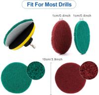 China Durable 10cm Drill Cleaning Brush Kit 24pcs Multifunctional for sale