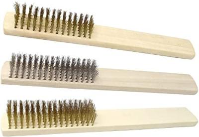 Cina set di pennelli d'ottone 12pcs del cavo del rame 6x16 per pulizia stridente di lucidatura in vendita