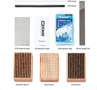 Cina Ruspa spianatrice d'inceratura dell'OEM Strumenti per la messa a punto di sci e snowboard 22.5*12.4cm Ski Brush Kit 130mm in vendita