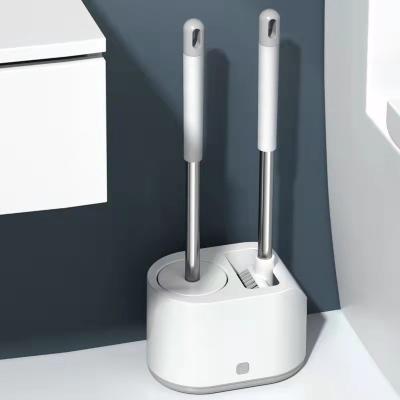 Cina Il bagno di pulizia del set di pennelli 300g della toilette del silicone di 5PCS rv spazzola il corredo 390mm in vendita