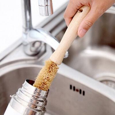 Cina cucina amichevole di 6*8cm Eco sfregare per spazzolare ISO9001 di legno di bambù in vendita