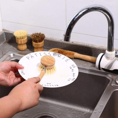 Cina cucina amichevole di 6*8cm Eco sfregare per spazzolare ISO9001 di legno di bambù in vendita