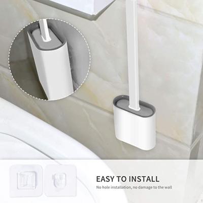 Cina La toilette flessibile del silicone 100*390 spazzola lungamente 34cm di pulizia profondi piani in vendita