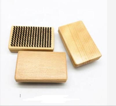 Cina spazzola Kit Nylon Horse Brass dello snowboard di 117x70mm Spazzola per cera da sci Set 320g in vendita