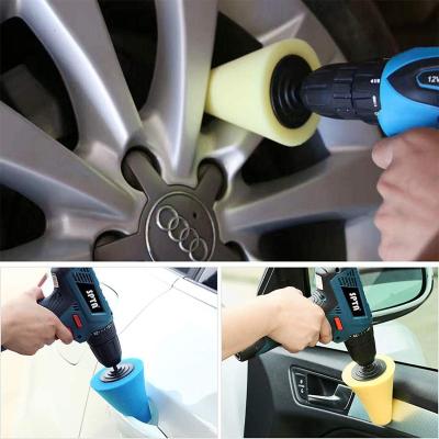 Cina i tamponi a cuscinetti per lucidare di lucidatura del trapano spesso di 2.5cm spingono il corredo dell'amplificatore dell'automobile 14Pcs in vendita