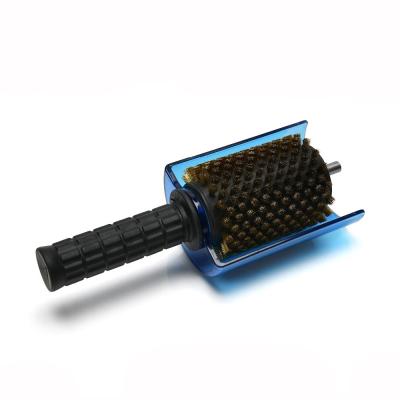 Cina Ski Detachable Axle Brass Roto spazzola Kit Ergonomic Grip Hexagon Shaft 200mm in vendita