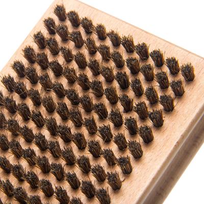 Cina la cera di nylon di Ski Brush Kit 100mm del crine di 8mm spazzola le setole d'ottone in vendita