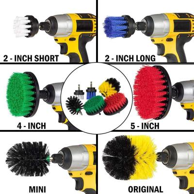 Cina 6 pezzi di potere del trapano dell'impianto di lavaggio spazzolano il materiale di Kit Cordless pp in vendita