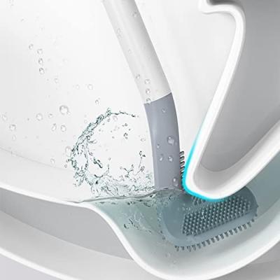 Cina 6,7 once di golf di spazzola della toilette e silicone dell'insieme del supporto in vendita