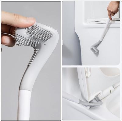 Cina 6,7 once di golf di spazzola della toilette e silicone dell'insieme del supporto in vendita