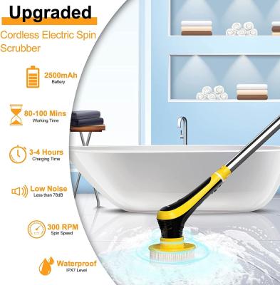 Cina maniglia di 300prm/Min Electric Spin Scrubber Adjustable in vendita