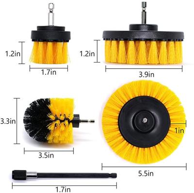 Cina L'impianto di lavaggio giallo di potere di 5 pezzi che pulisce Kit With pp rizza in vendita