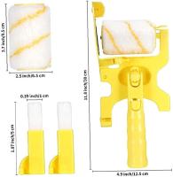 China Handheld Wall Edge Paint Roller Brush With Replacement for sale