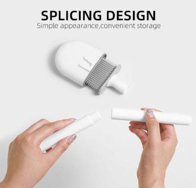 Cina Spazzola della toilette della maniglia ed insieme smontabili TPR del supporto per il bagno montato in vendita