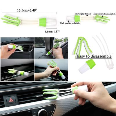 Cina Set di pennelli di pulizia dell'automobile elettrica di Microfiber 15 pezzi per il dettaglio di cura di automobile in vendita