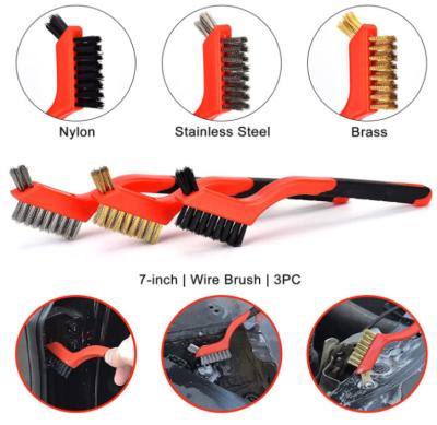 Cina Spazzola dettagliante interna Kit Nylon 21Pcs dell'automobile quotidiana di cura in vendita