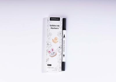 China Food Safe Edible Marker Pen For Cake Decorating Orange Green Blue for sale