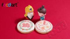 Happy New Year! | X5 Edible Ink Printer help you with this | Foodart® from Foodprinttech