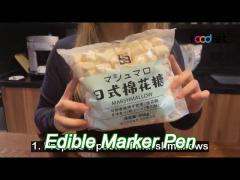 fda approved pmma edible food marker pen cookie decorating markers